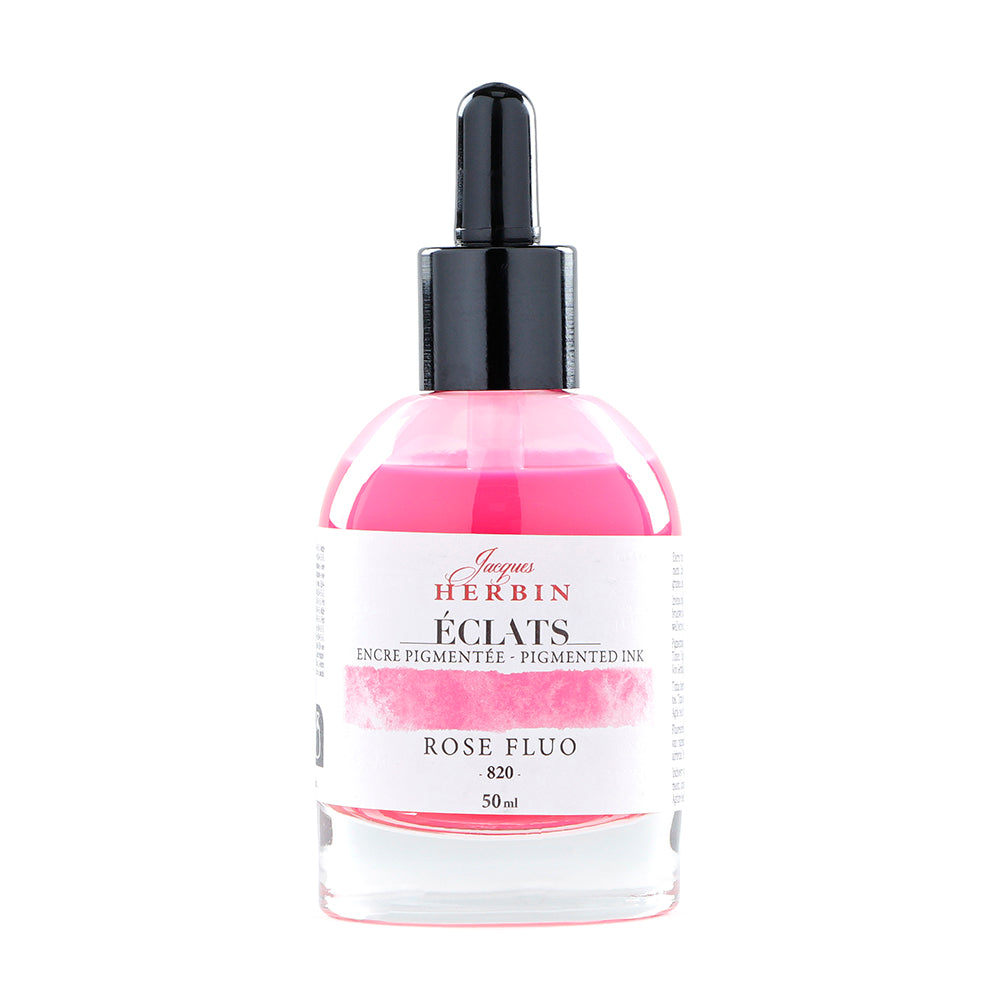 JACQUES HERBIN Eclats Pigmented Ink 50ml Fluo Pink – CzipLee Malaysia